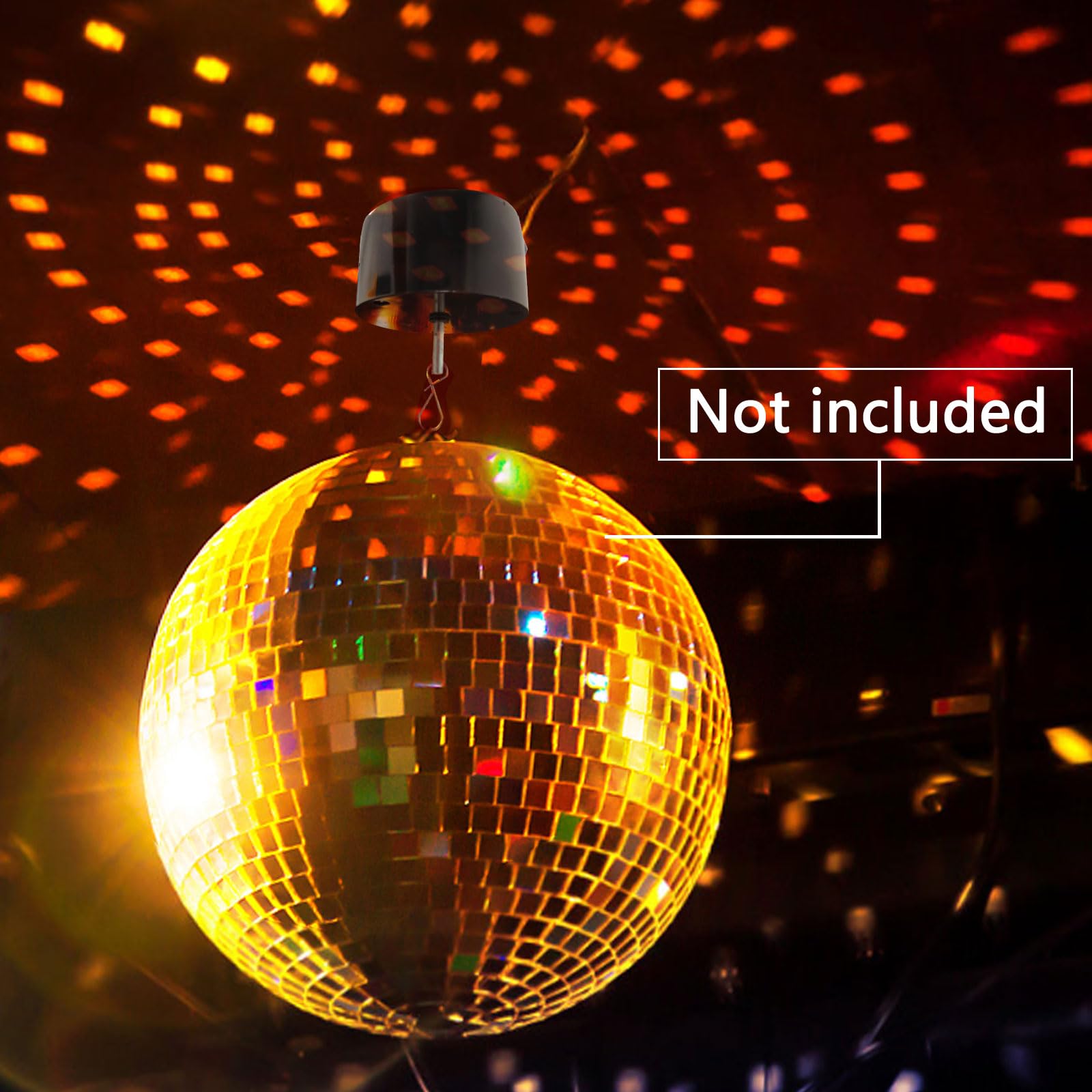Disco Ball Rotating Motor 4Pcs Wind Spinner Motor Hanging Display Motor ...