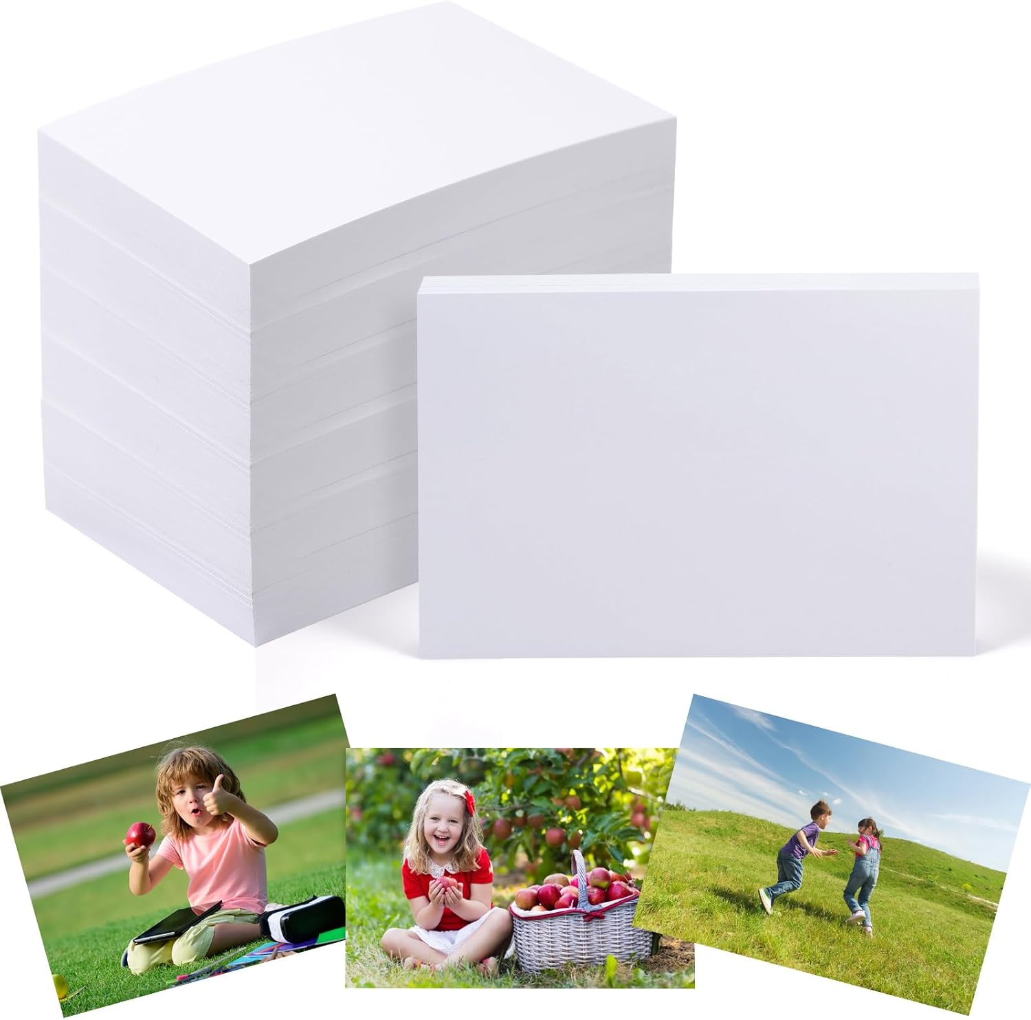 Fuutreo 200 Sheets Photo Paper 5 x 7 inch 200 gsm for Printer Picture ...