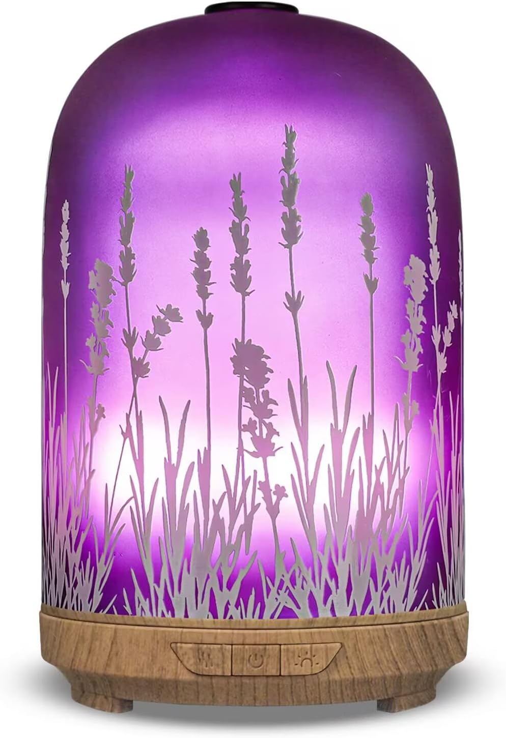 Amazon.com: PUSEAYZ Essential Oil Diffuser 120ml Aromatherapy Lavender ...