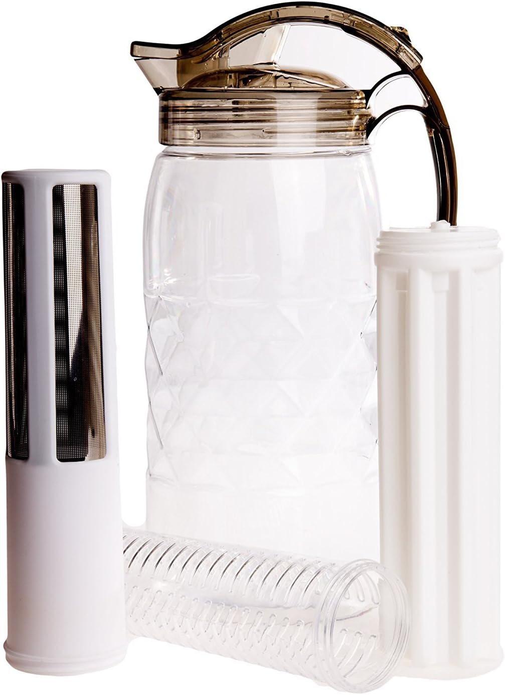 Amazon.com: Water Infuser Pitcher For Tea, Herb, Fruit Infusion, Iced ...