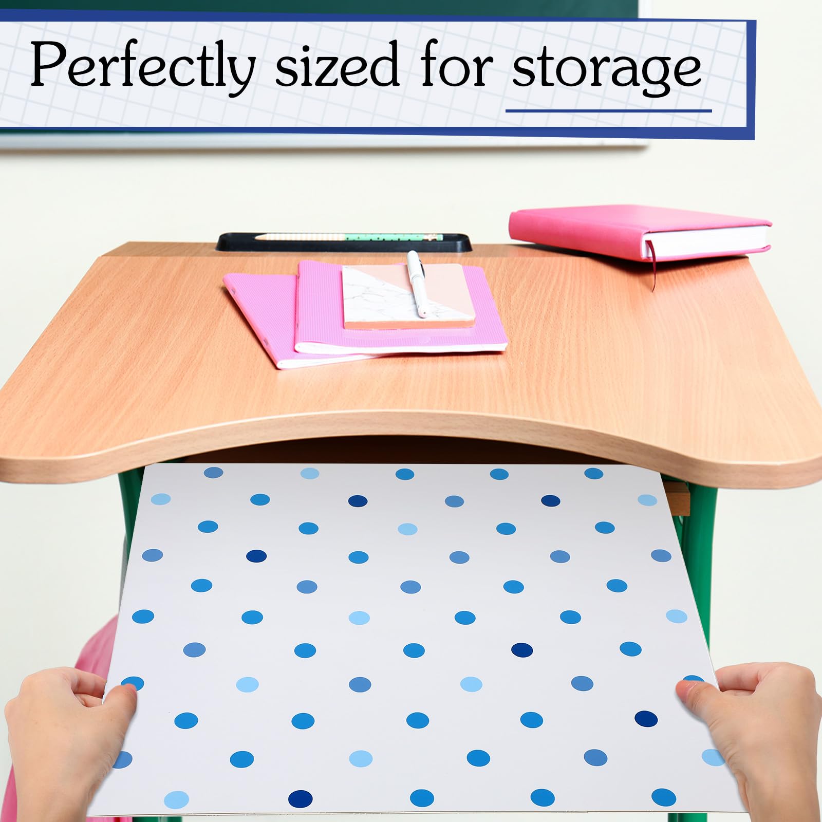 Snapklik.com : SATINIOR 24 Pcs Desk Dividers For Students, 12 Colors ...