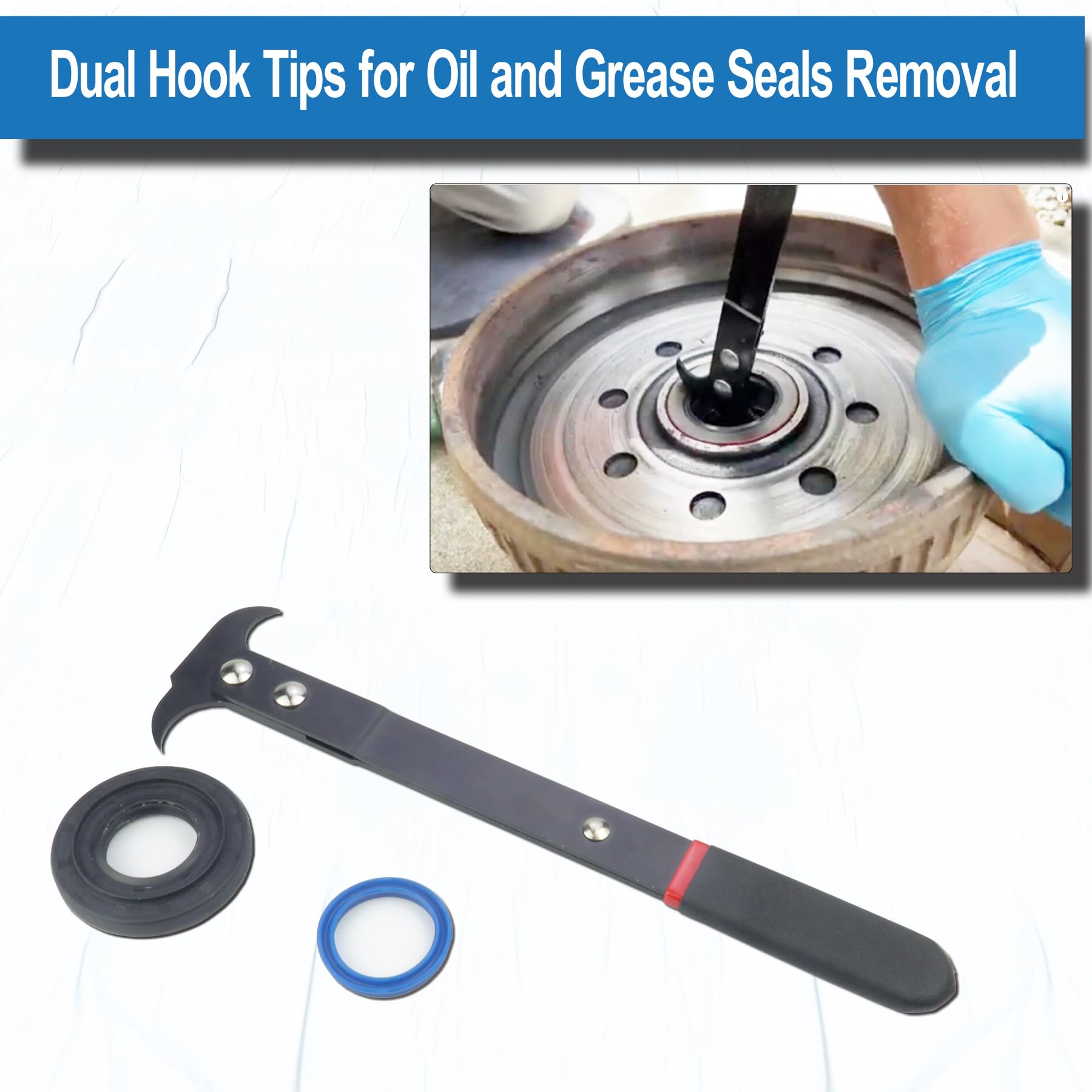 Snapklik.com : KOHUIPU Seal Puller - Universal Oil And Grease Seal ...