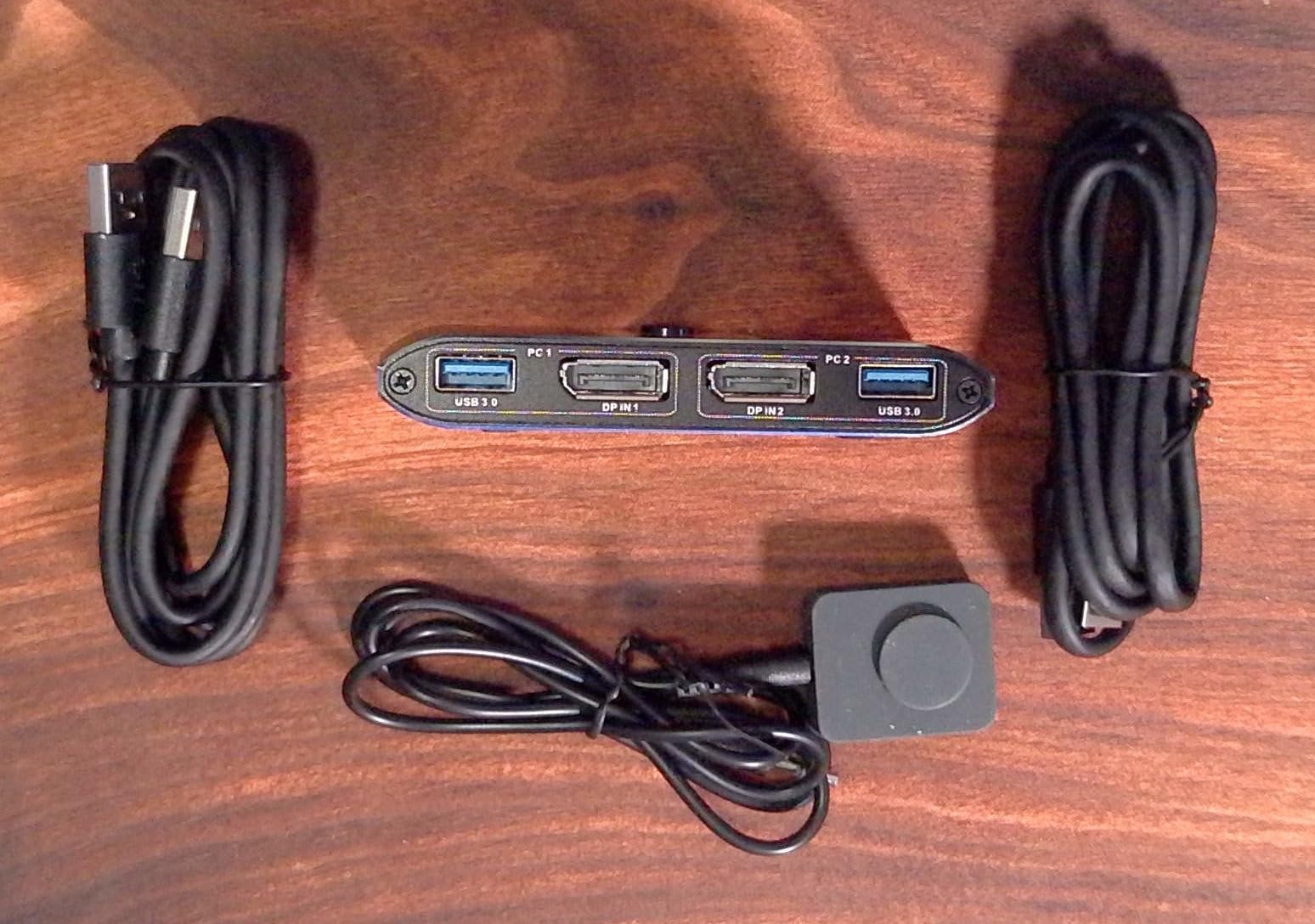 $8/mo - Finance 4K@60Hz HDMI Kvm Switch 1 Monitors 2 Computers, Sharing ...