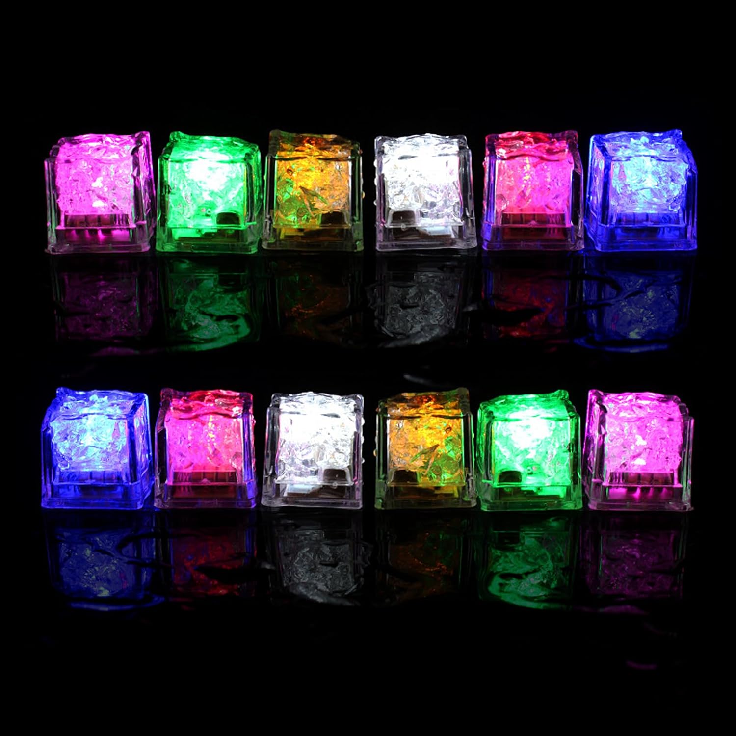 12PCS Llight up Baby Bath Toys - LED Kids Light up Sensory Toys for ...