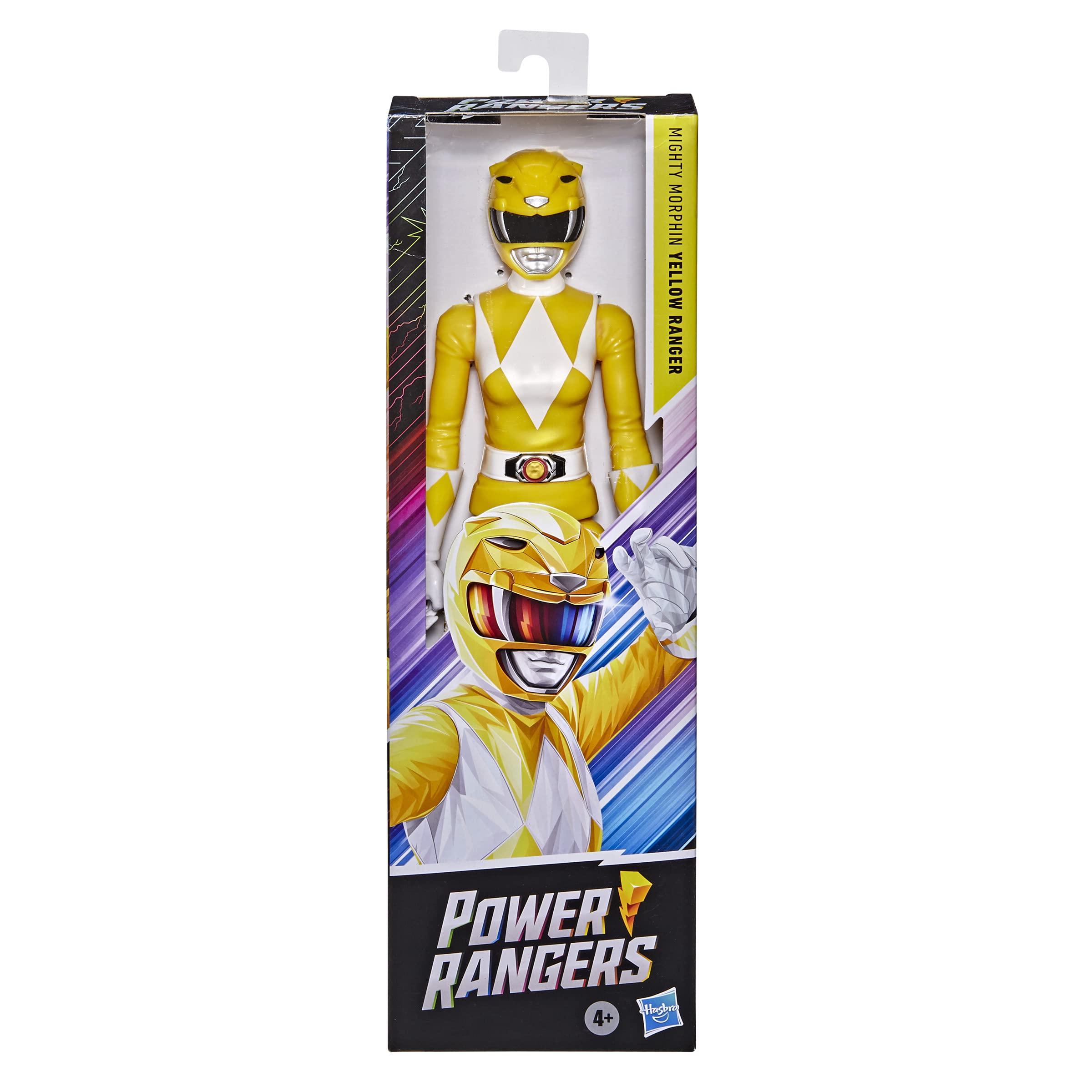 Buy Power Rangers Mighty Morphin Yellow Ranger 12-Inch Action Figure ...