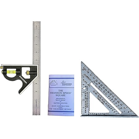 Swanson Tool Co Value Pack Includes the 12 Inch Speed Square (no layout ...