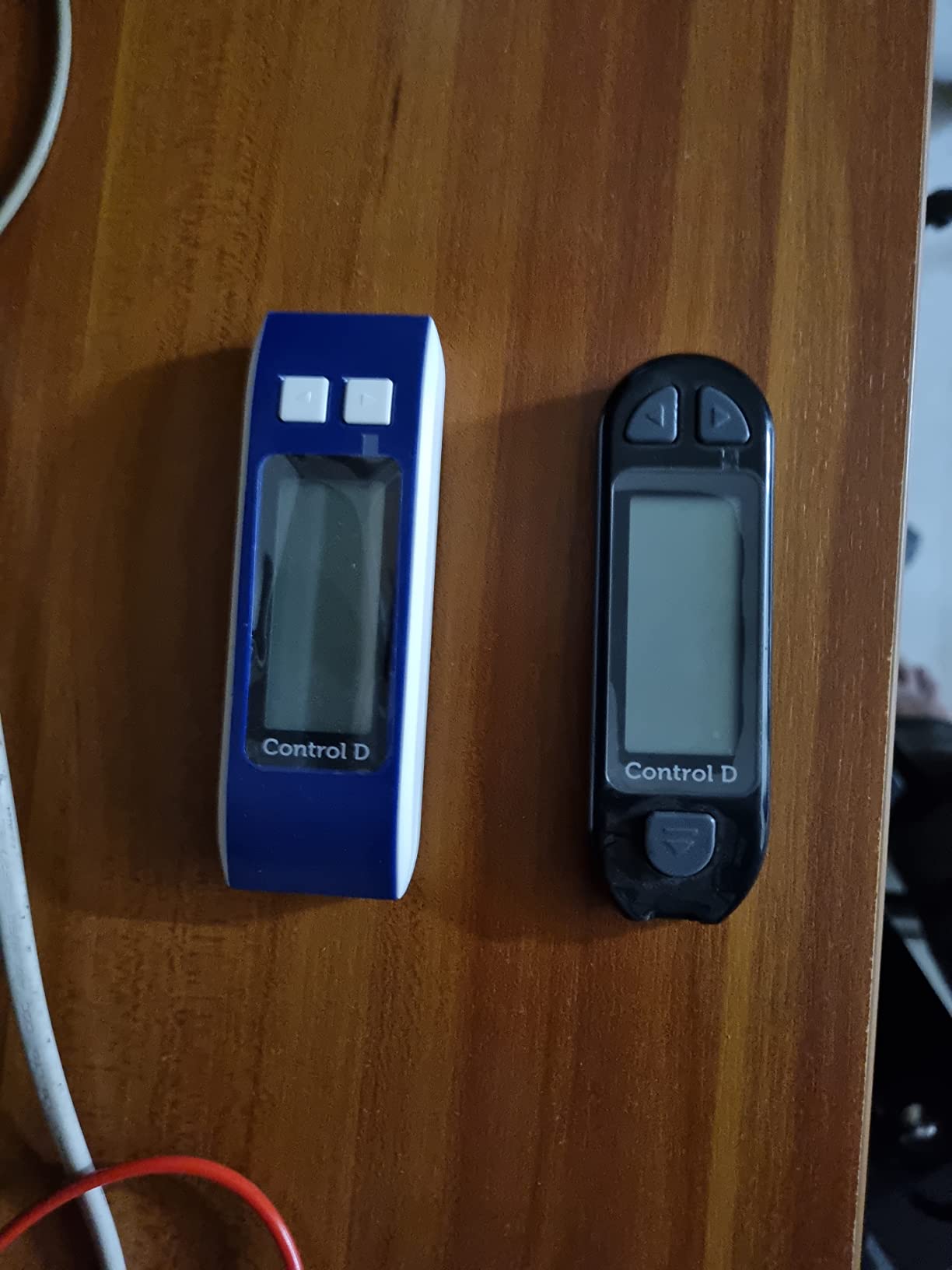 Control D 50 Strips & Blue Digital Glucose Blood Sugar testing Monitor ...