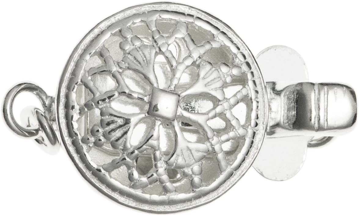 Amazon.com: Dreambell .925 Sterling Silver Classic Flower Filigree ...