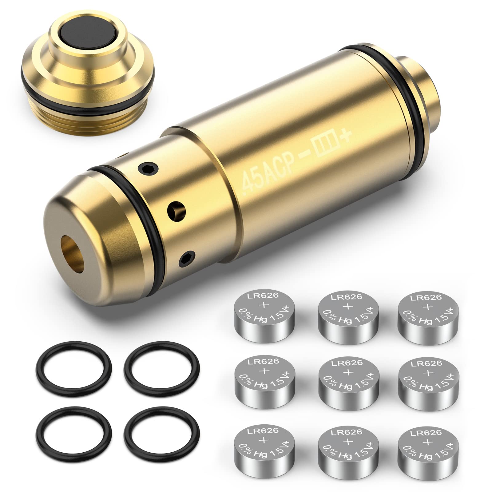 Snapklik.com : VOTATU Laser Training Cartridge .45 ACP Caliber For Dry Fire Training Practice