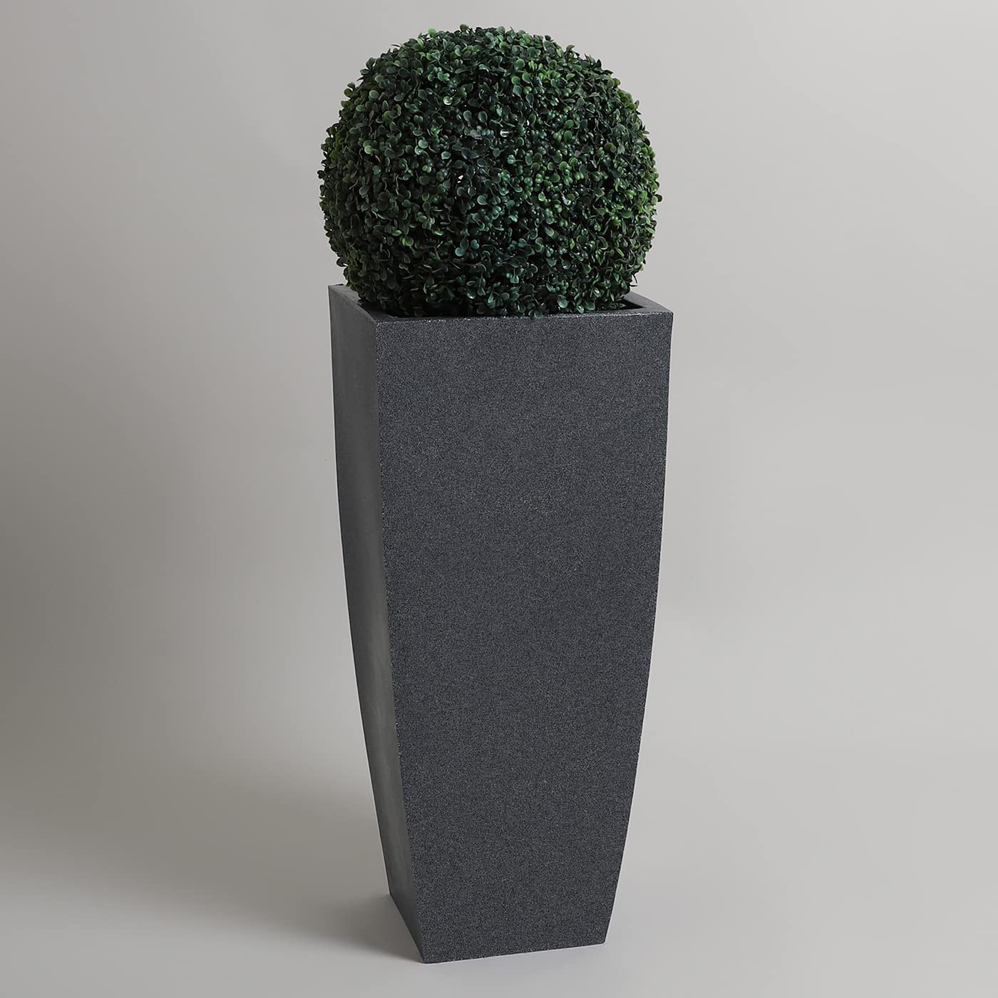 YUCCABE ITALIA Fox B 30 INCH Pots for Plants Highly Durable Fiberstone ...