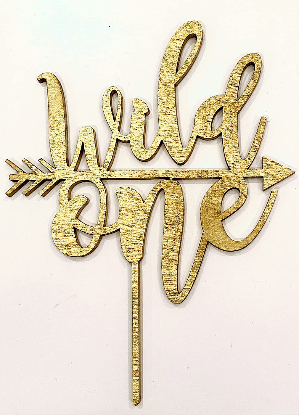 Buy Wild One Cake Topper One Year Old One Cake Topper Rustic Wood Cake ...