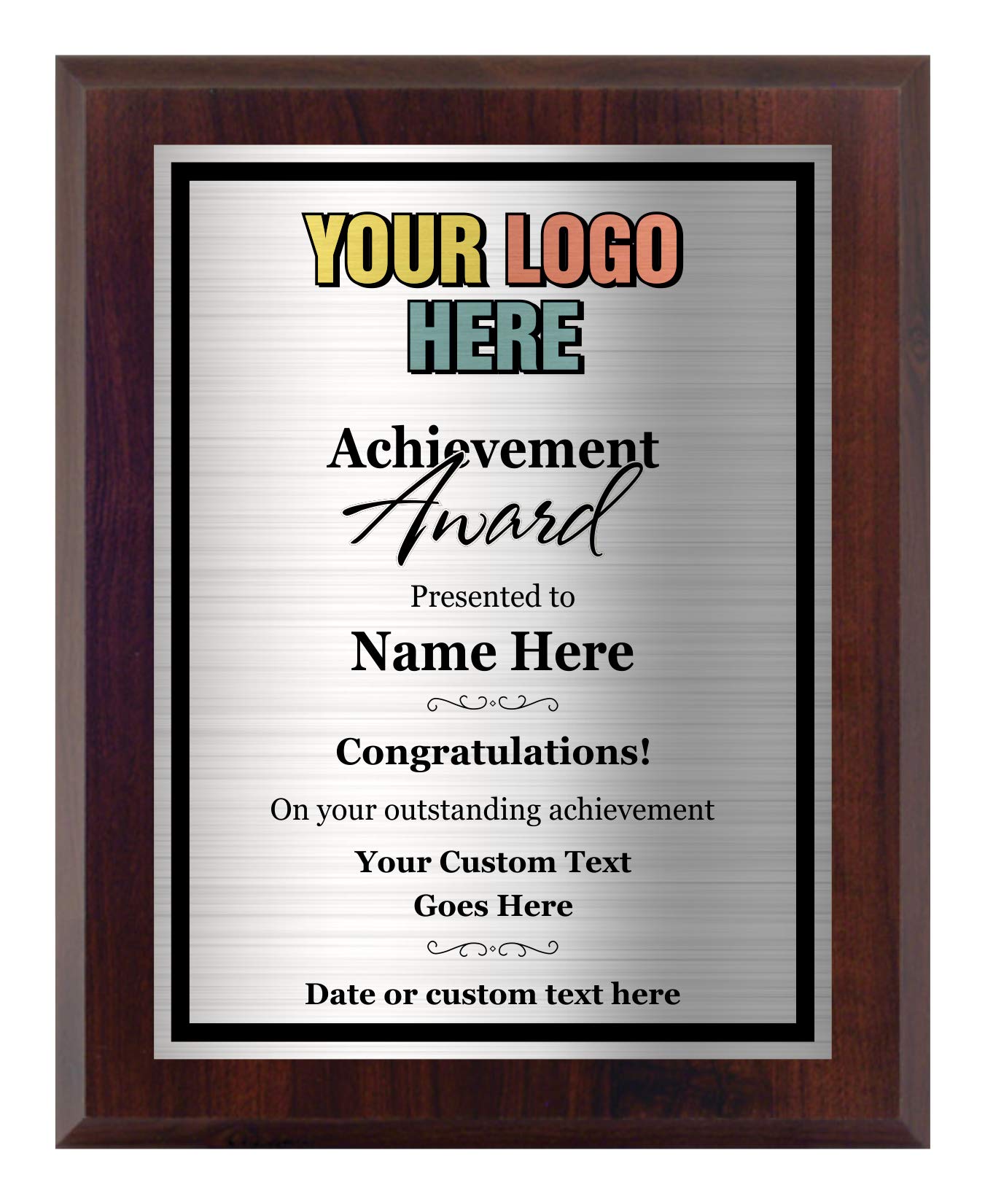 Amazon.com : Awards4U Achievement Award Plaque for Employee Recognition ...