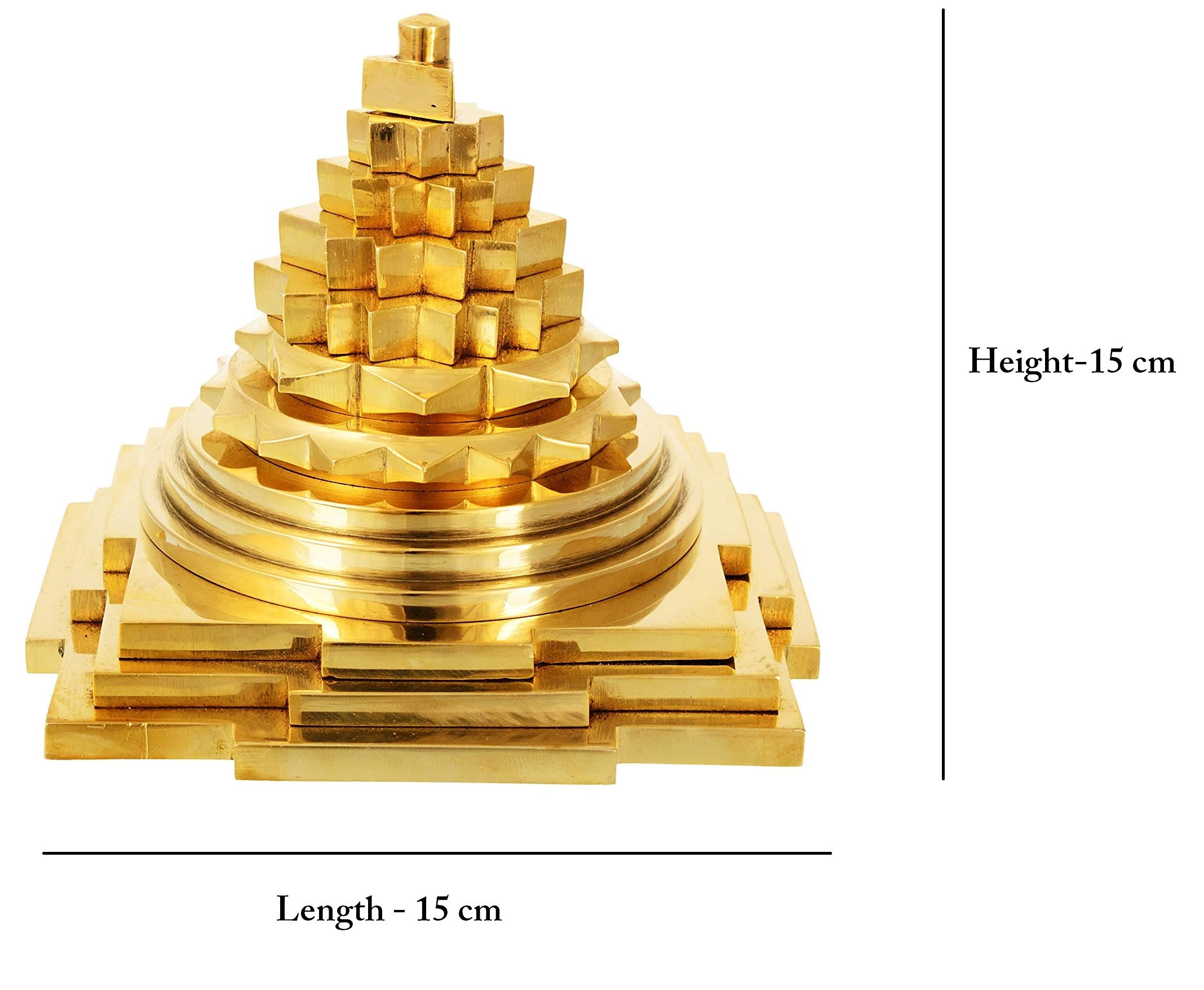 Buy Balaji Handicrafts Large Meru Prastha Shree Yantra | Vastu Shree ...