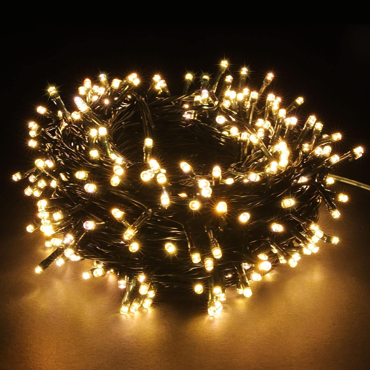 Amazon.com : AWQ 500 LED 49ft Christmas Cluster Lights - String Lights ...