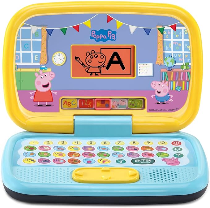 VTech Peppa Pig Play Smart Laptop : Amazon.co.uk: Toys & Games