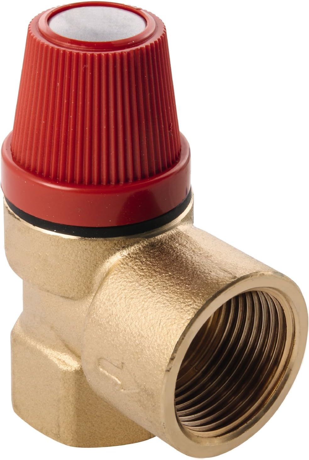 Caleffi Membran Sicherheitsventil 1/2 x 3/4 Zoll Ansprechdruck 2,5 bar ...