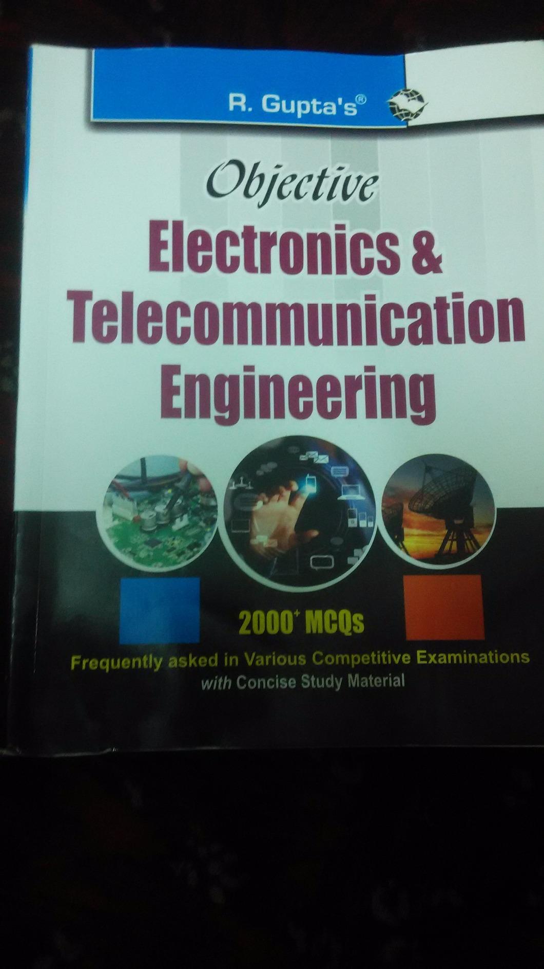 Buy Objective Electronics and Telecommunication Engineering Book Online ...