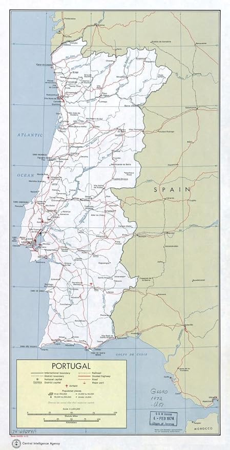 Amazon.com: Gifts Delight Laminated 24x46 Poster: Political Map - Large ...