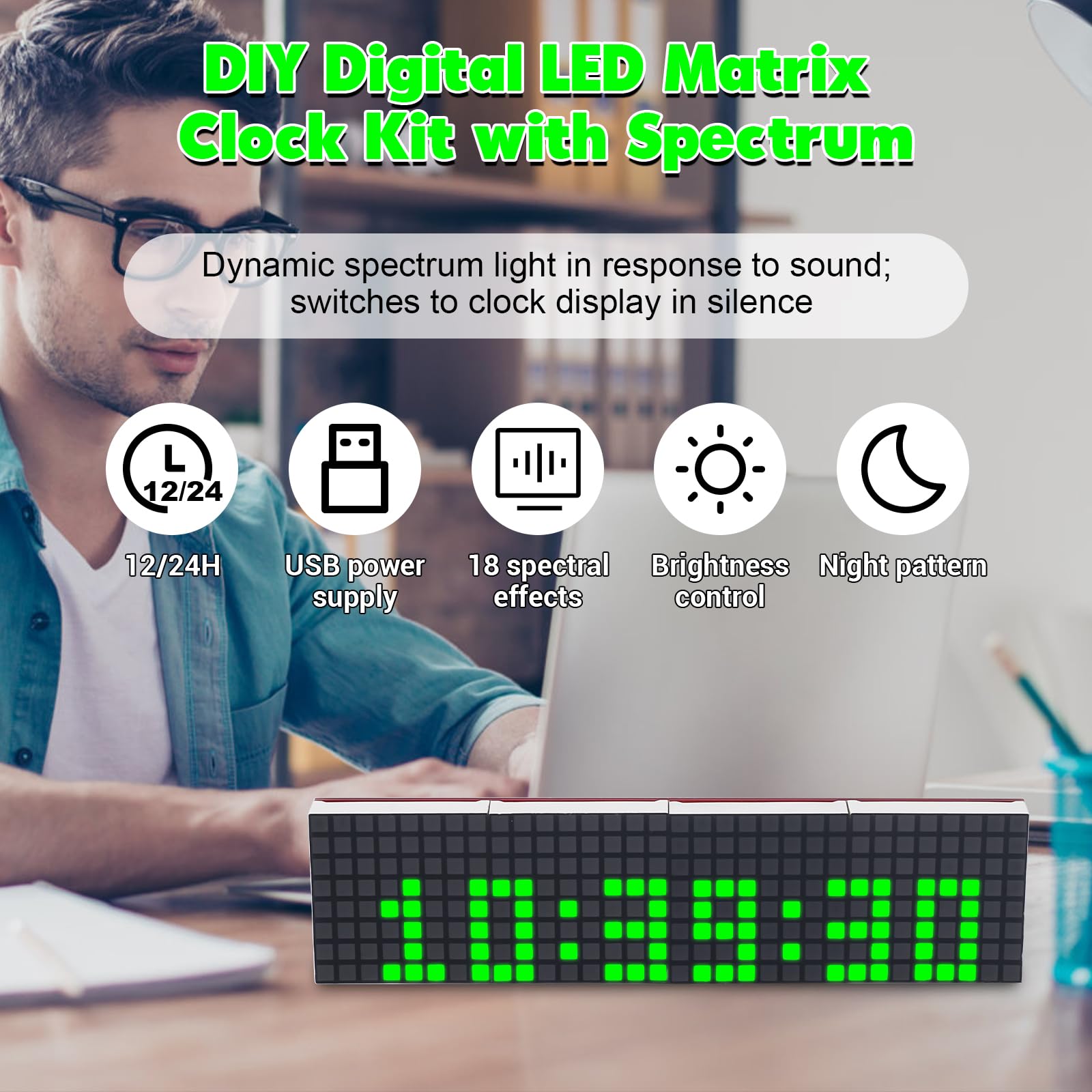 Snapklik.com : 6-Digit Clock Soldering Practice Kit, SMD Soldering ...