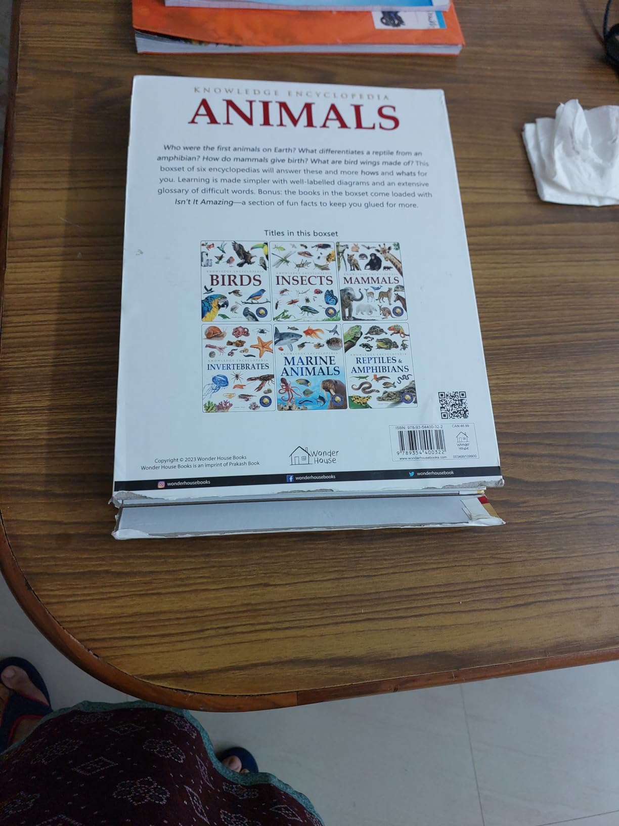 Animals - Collection of 6 Books : Knowledge Encyclopedia For Children ...