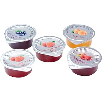 Hartleys Assorted Jam Individual Portions - 20 x 20g: Amazon.co.uk: Grocery