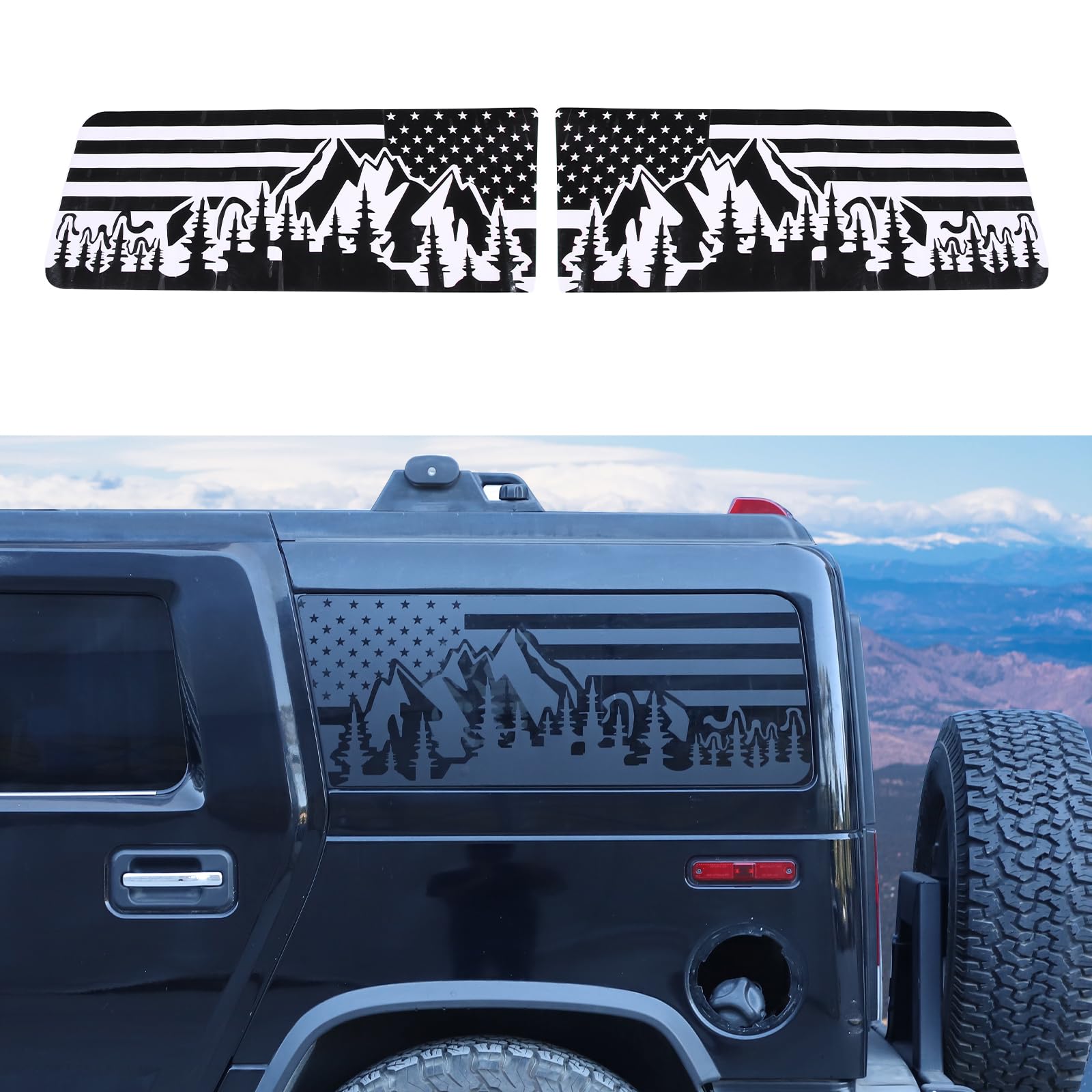 Dodge Challenger Window Decals