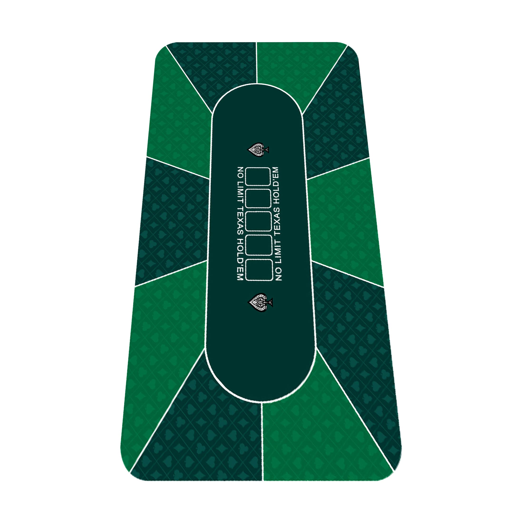 Amazon.com : nuveti 63 x 31 Foldable Texas Poker Card Tabletop Layout ...