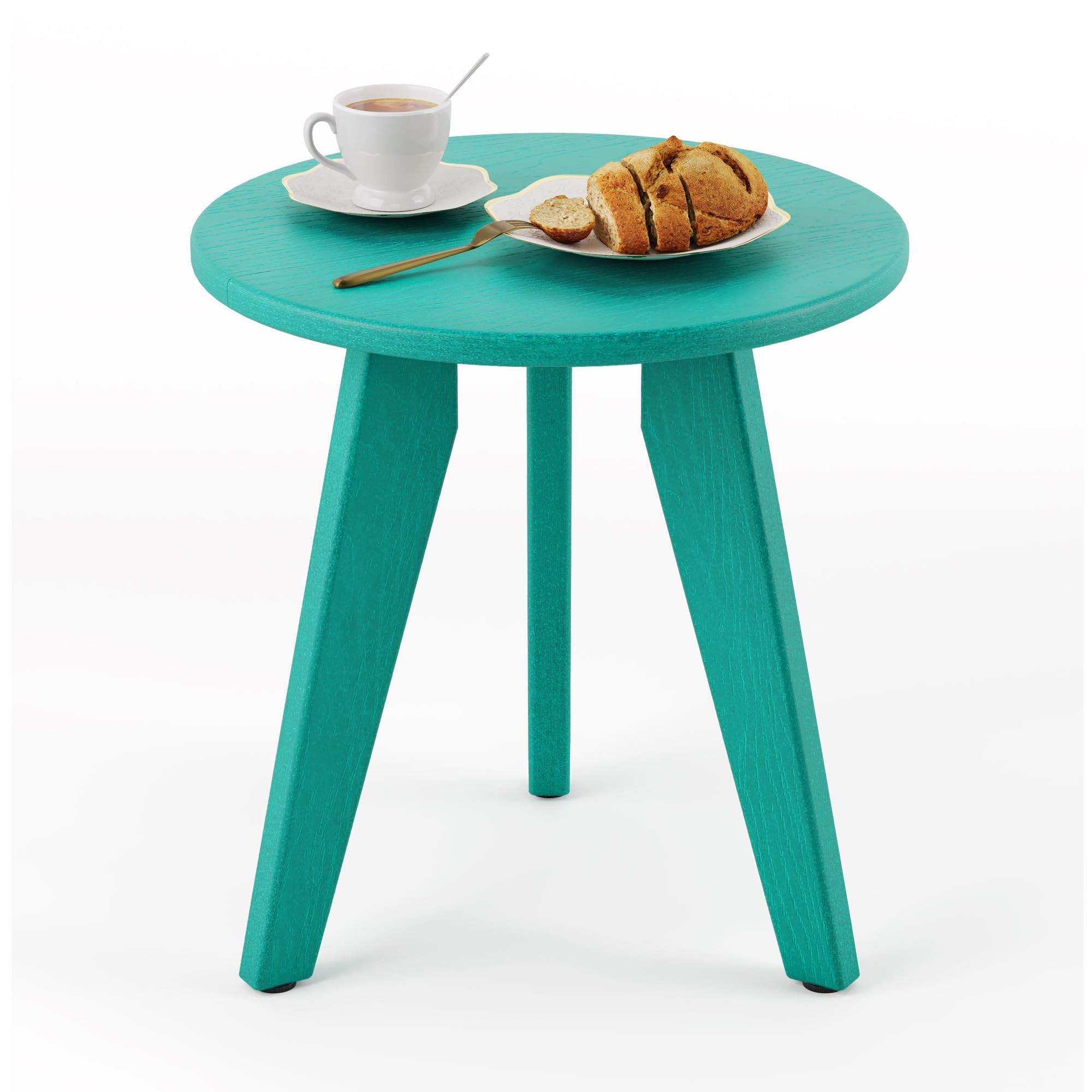 Amazon.com: Homenjoy Outdoor Side Table, HDPE Outdoor Table, Small ...