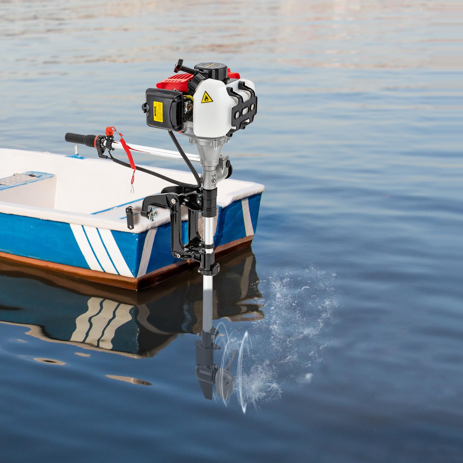 Trolling Motor For Kayak Buy DYRABREST 4 Stroke 4HP Outboard Motor ...