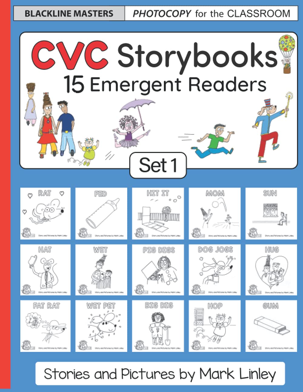 Amazon.com: CVC Storybooks: SET 1: Teacher Edition: 9780997725506 ...