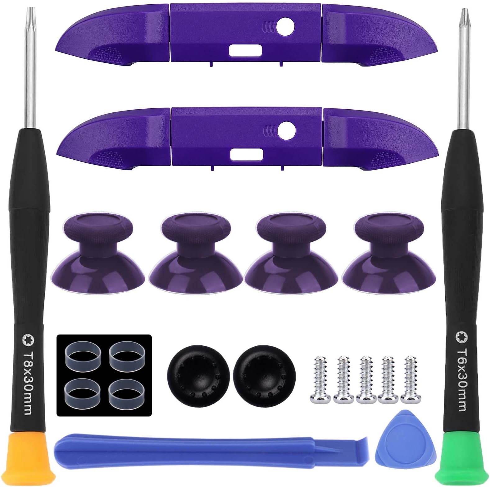 Amazon.com: Ikpek Lb Rb Bumper Button Replacement for Xbox Series X S ...