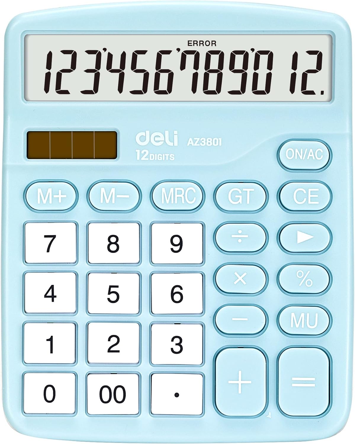 Calculator, Deli Standard Function Desktop Calculators with 12 Digit ...