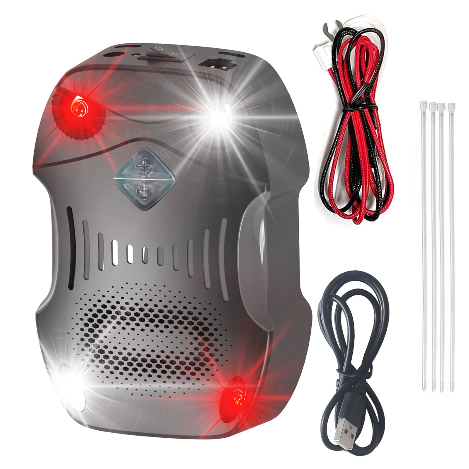 Amazon.com: Ultrasonic Rodent Control Repeller, Under Hood Mice ...