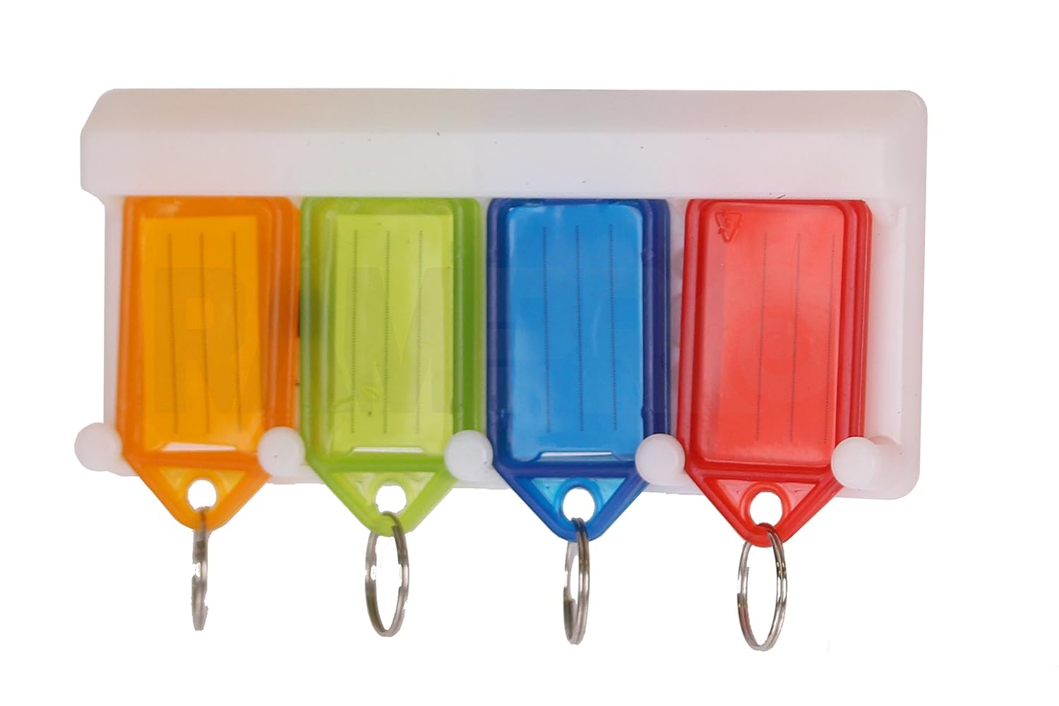 1 PK (4pc) Excellent Quality Hillman Key ID Tags & Storage Organizer ...