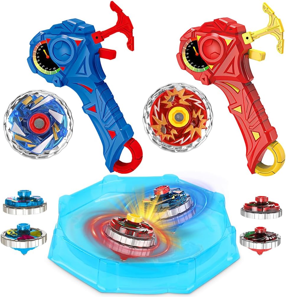 Boys Battle Spinning Top, 2 Set Bey Battling Tops, Battling Blade Burst ...