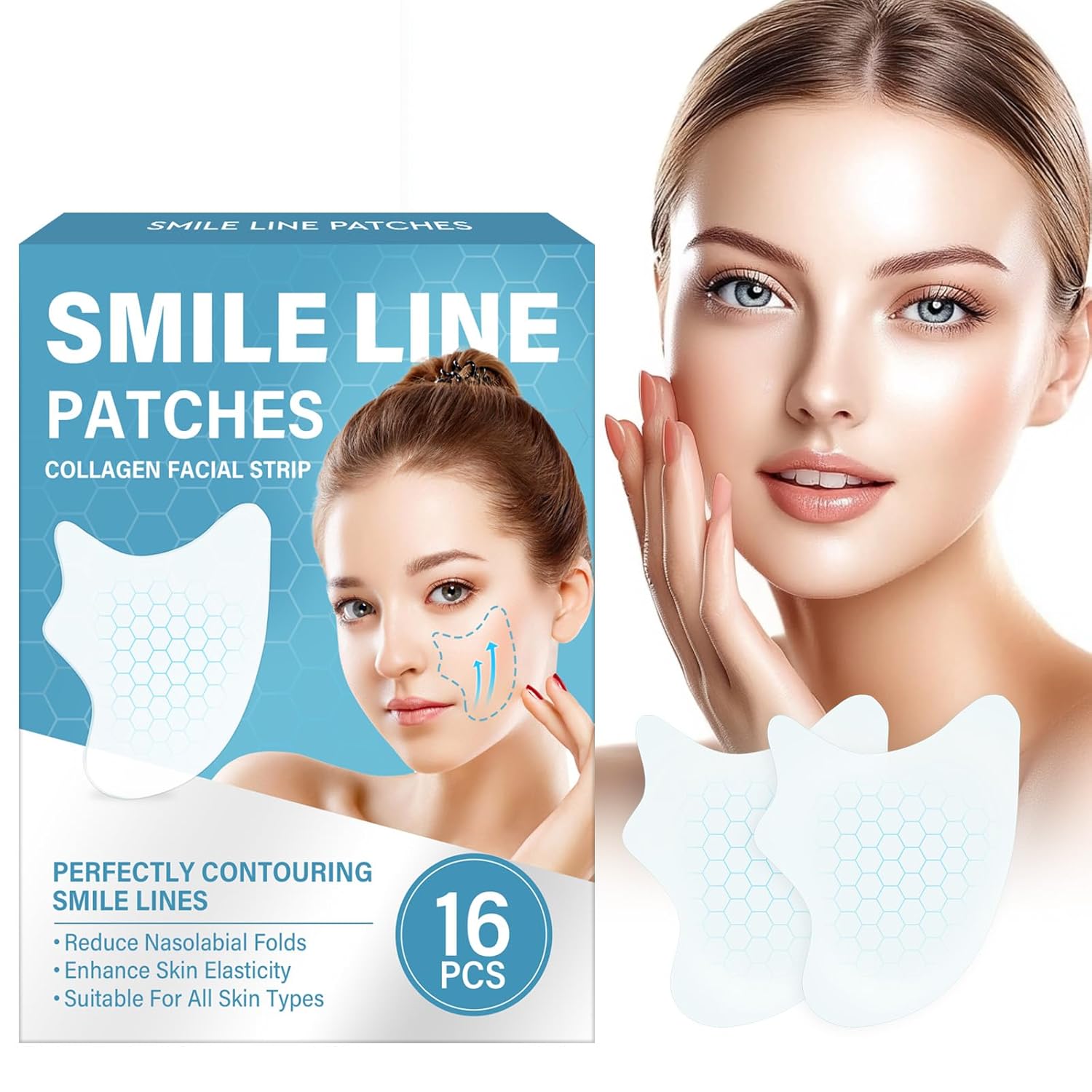 Amazon.com : Smile Line Patches, Anti Wrinkle Patches For Smile ...