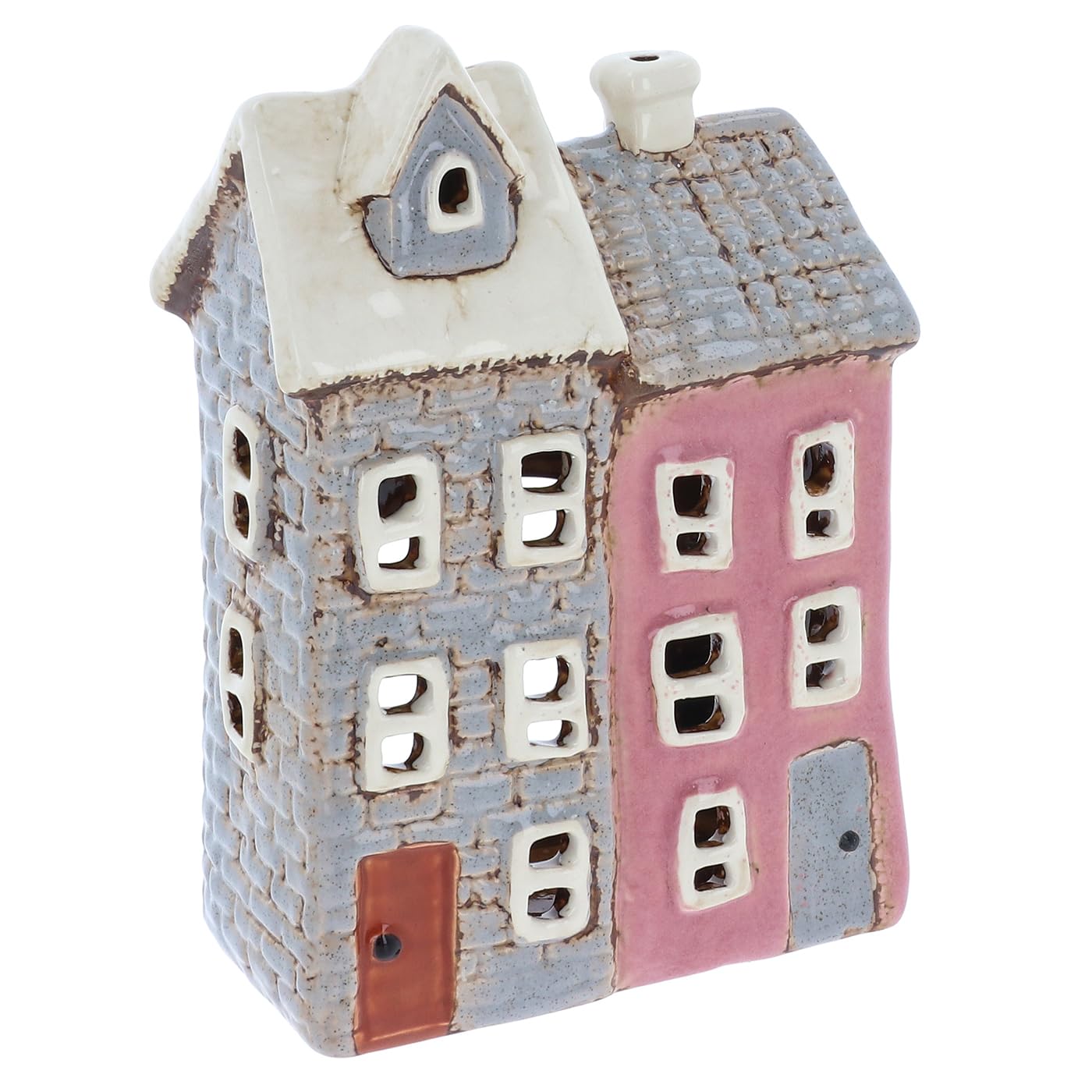 Shudehill Giftware Village Pottery Ceramic Tealight Holder Tile and ...