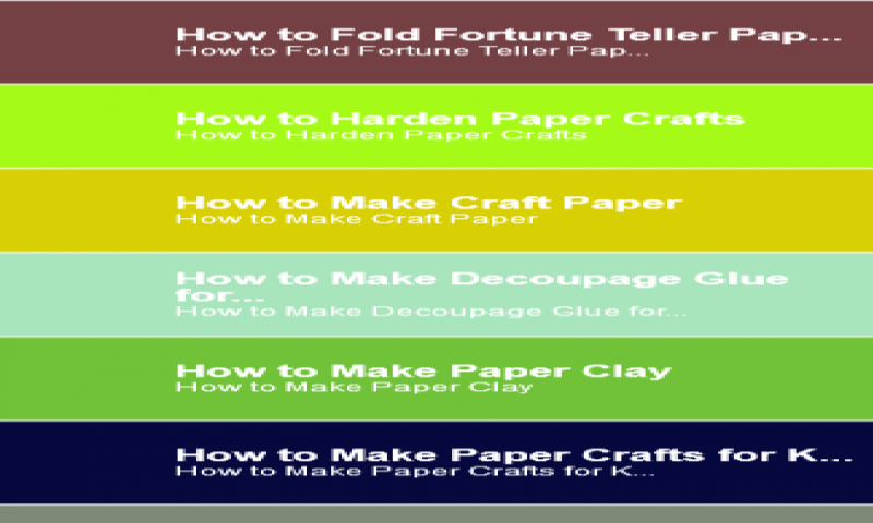 Paper Crafts - App on Amazon Appstore