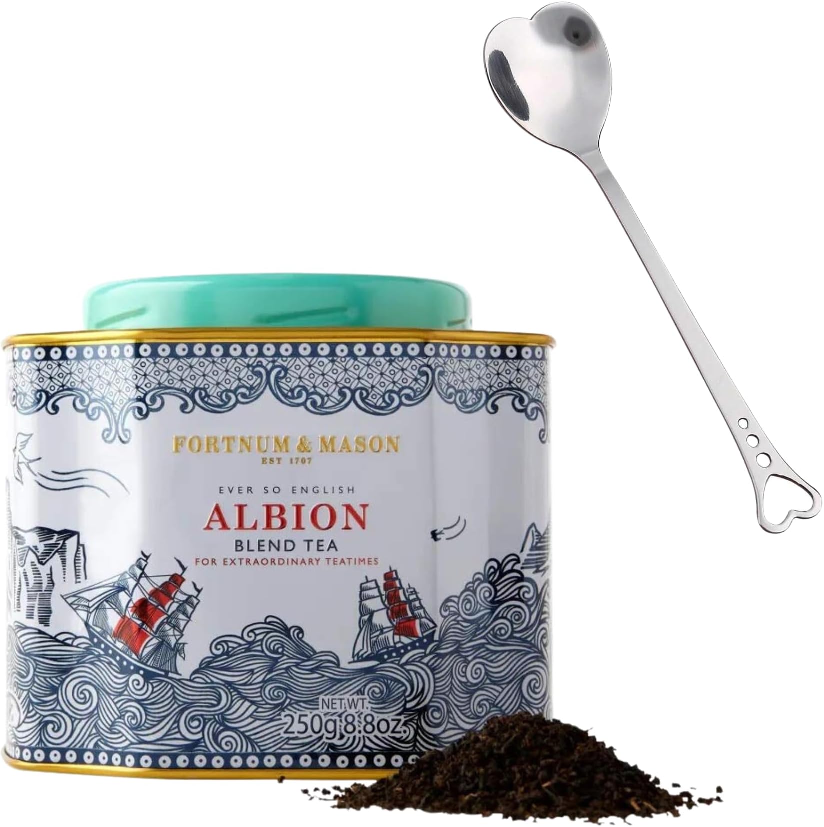 Amazon.com : Fortnum & Mason Albion Blend Tea, Loose Leaf Tin, 250g ...