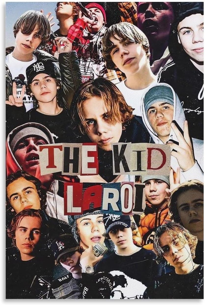 Amazon.com: RUMSICH The Kid LAROI Poster Canvas Wall Art Decorative ...