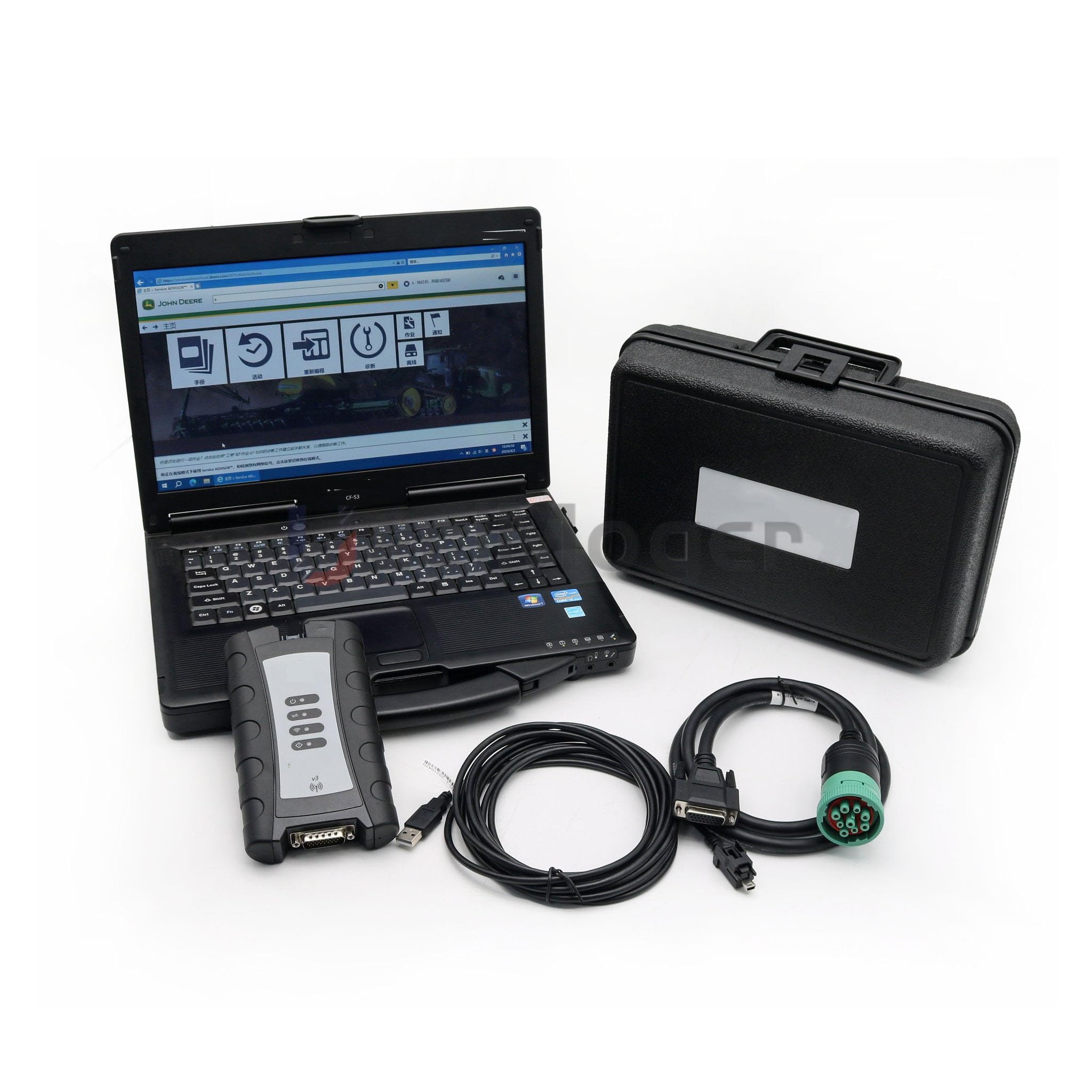 Amazon.com: EDL V3 Agricultural Tractor Construction Diagnostic Tool ...