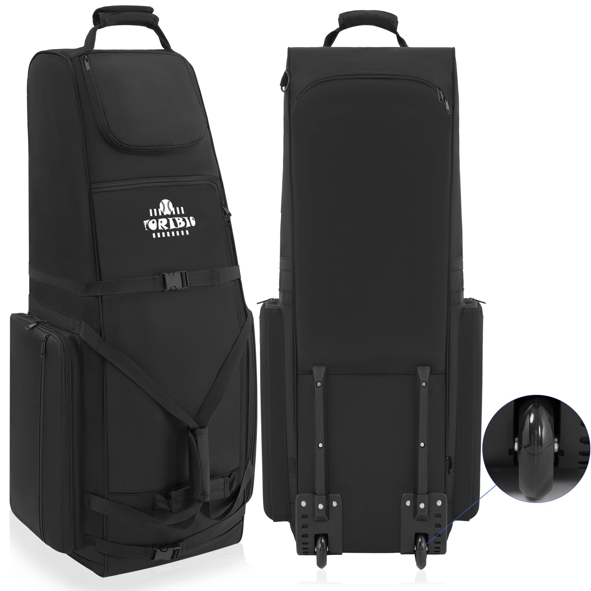 Snapklik.com : Rolling Baseball Bag, Wheeled Baseball & Softball ...