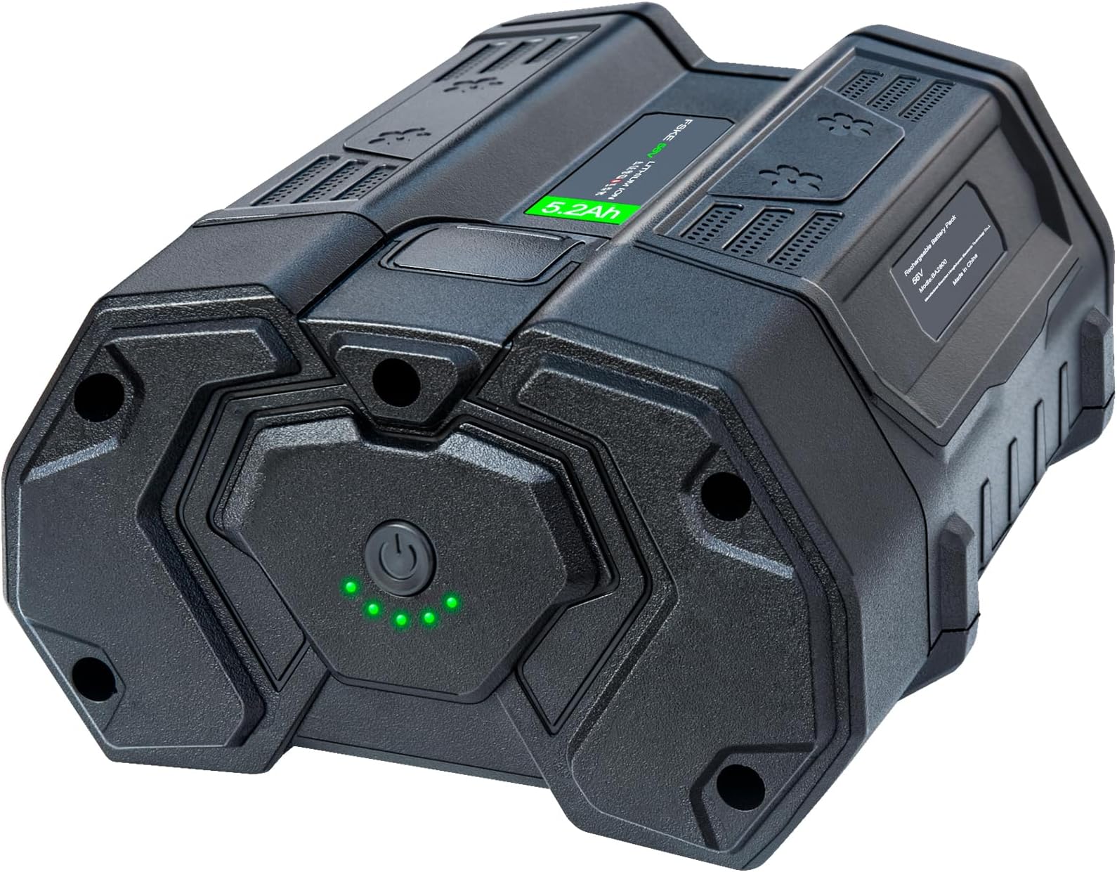 Amazon.com: 56 Volt 5000mAh High Capacity Replacement for EGO 56V ...