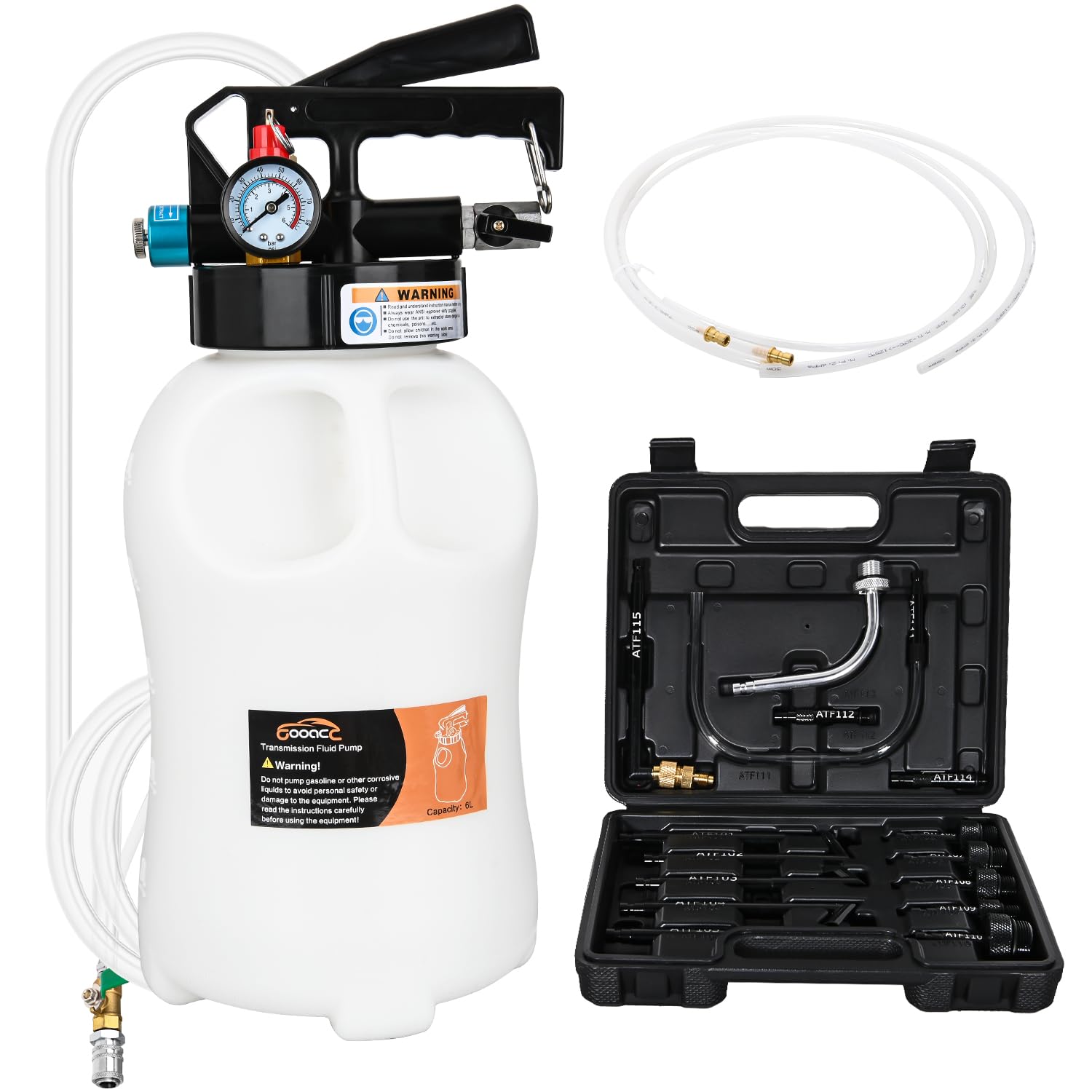Snapklik.com : GOOACC Transmission Fluid Pump Kit 6L Automotive ...