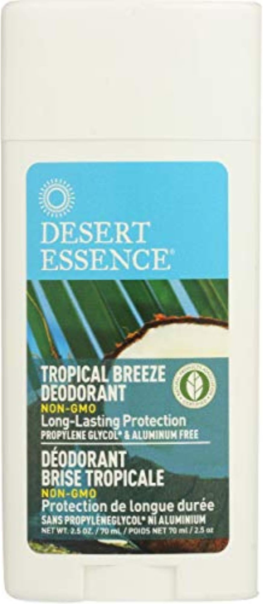 Amazon.com : Desert Essence Tropical Breeze Deodorant - 2.5 Oz - Long ...