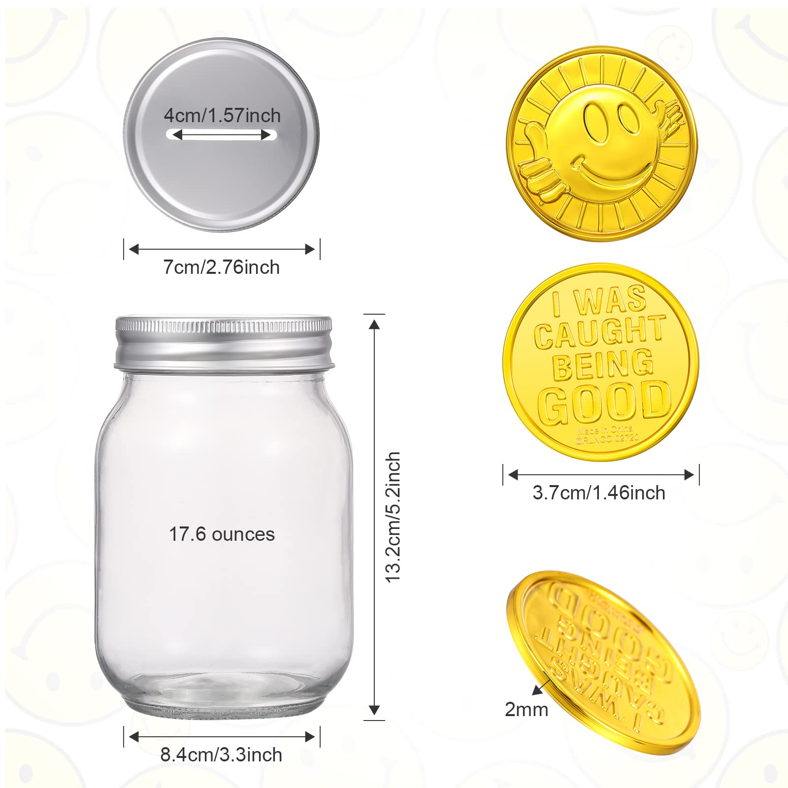 Snapklik.com : 200 Pieces I Was Caught Being Good Incentive Coins ...