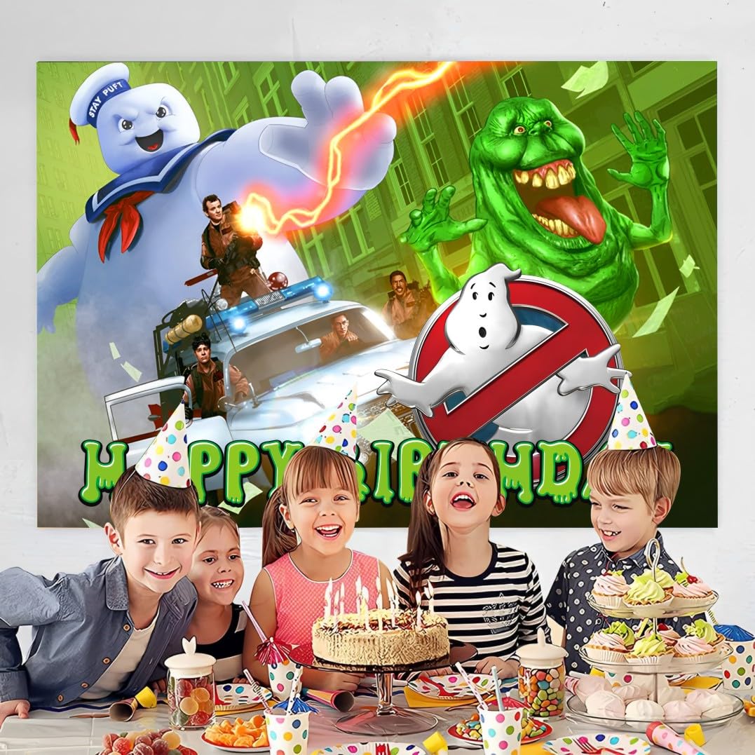 Ghostbusters Birthday Invitations Ghostbusters Birthday Banner
