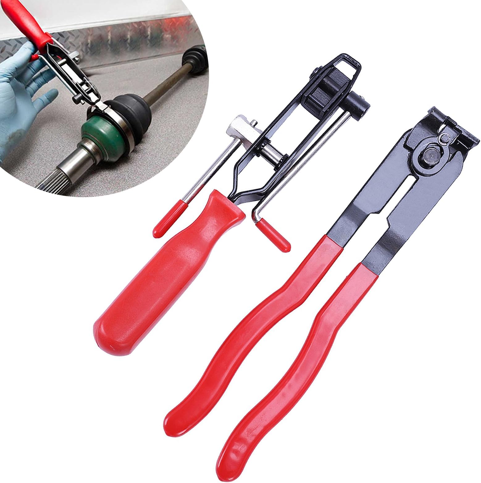 Amazon.com: CV Joint Boot Clamp Pliers, Ulable CV Boot Tool, Automotive ...