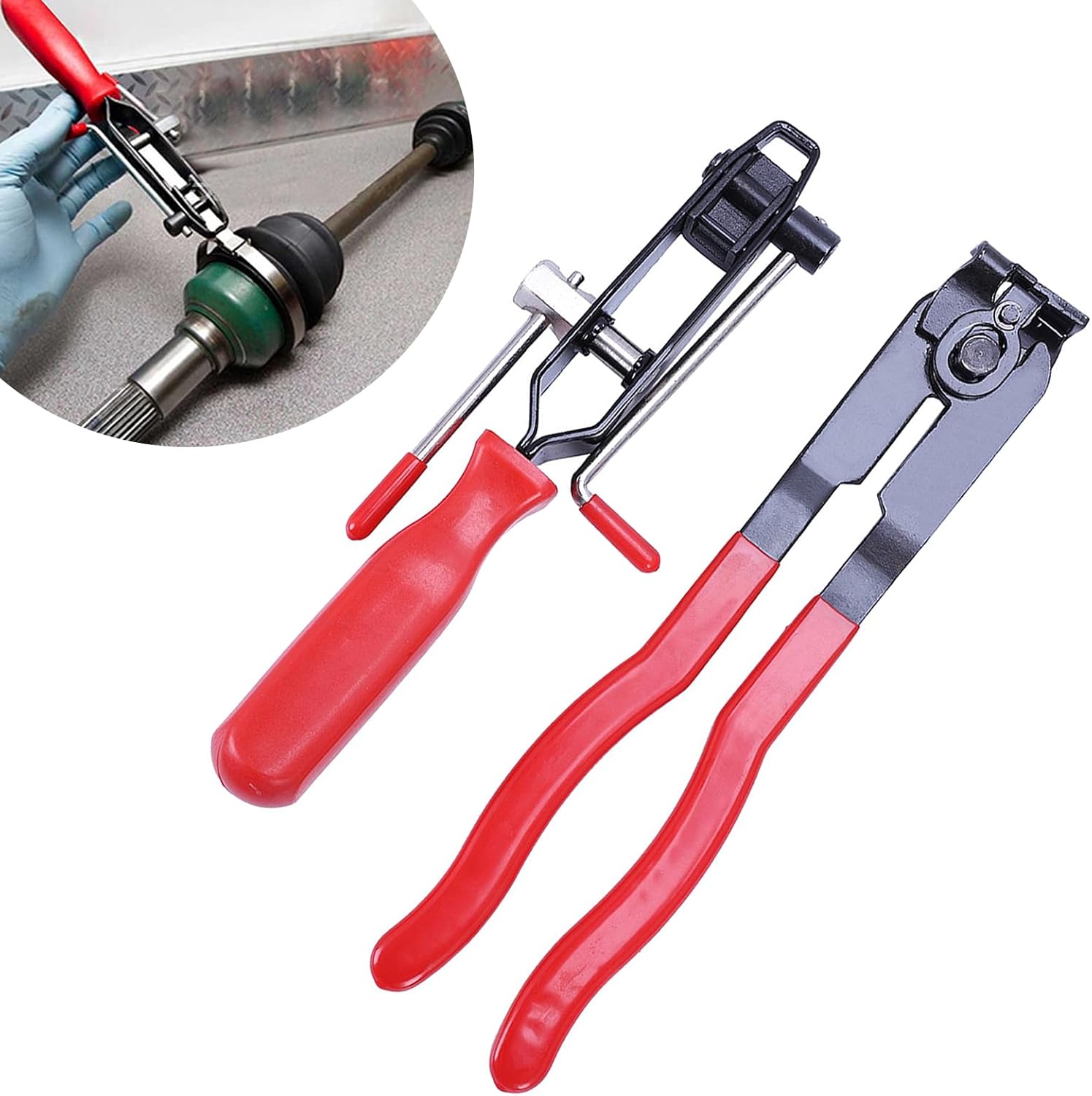 Amazon.com: CV Joint Boot Clamp Pliers, Automotive CV Boot Clamp Tool ...