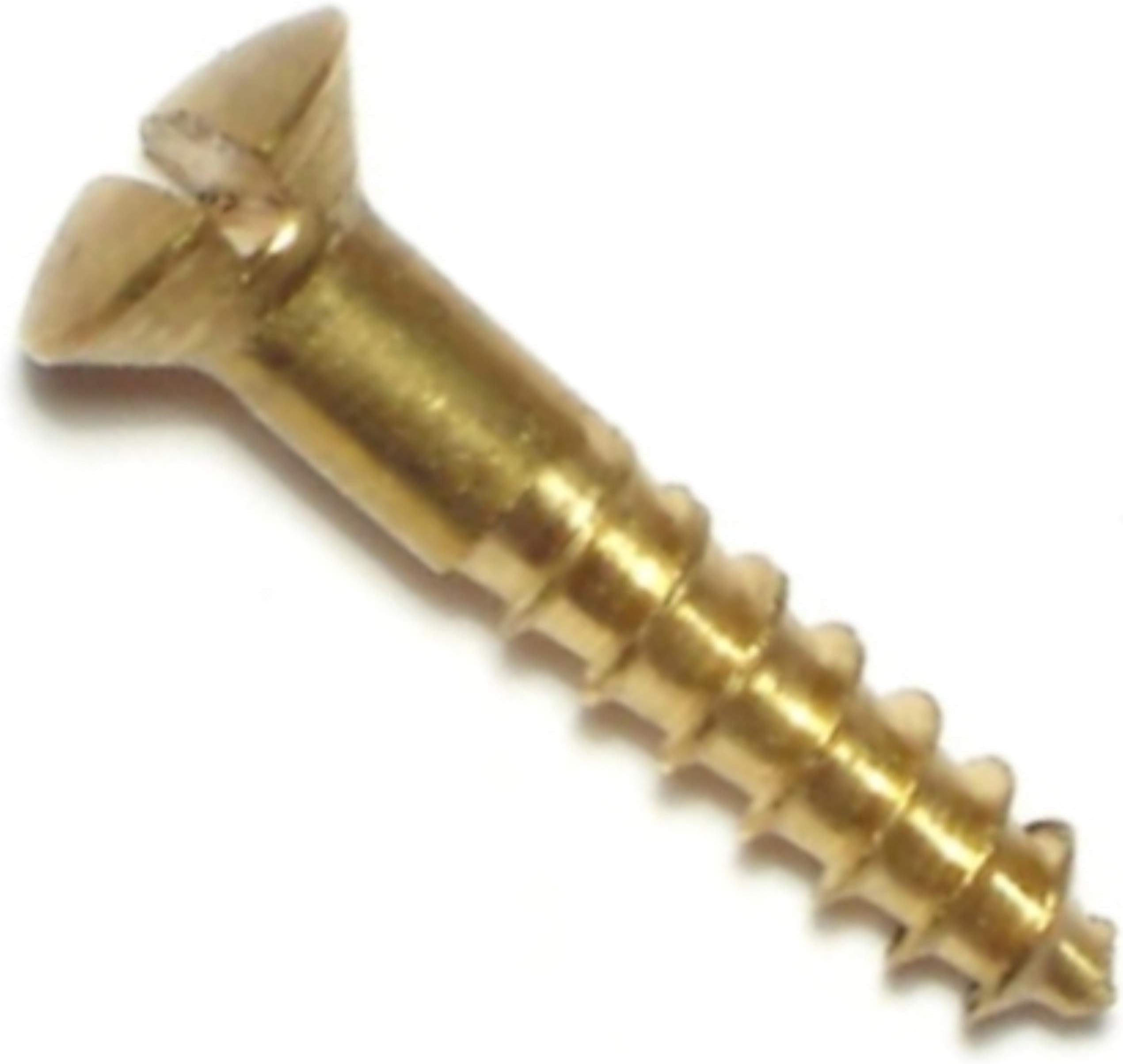 Amazon.com: Hillman 1173 Brass Oval Head Slotted Wood Screw 8 x 1 1/4 ...